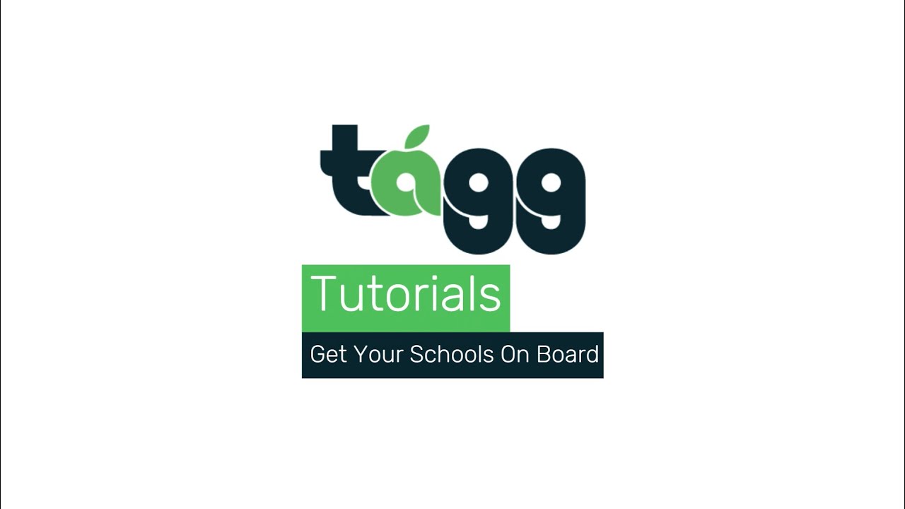 Set Up Your Schools To Use Tagg Education - YouTube