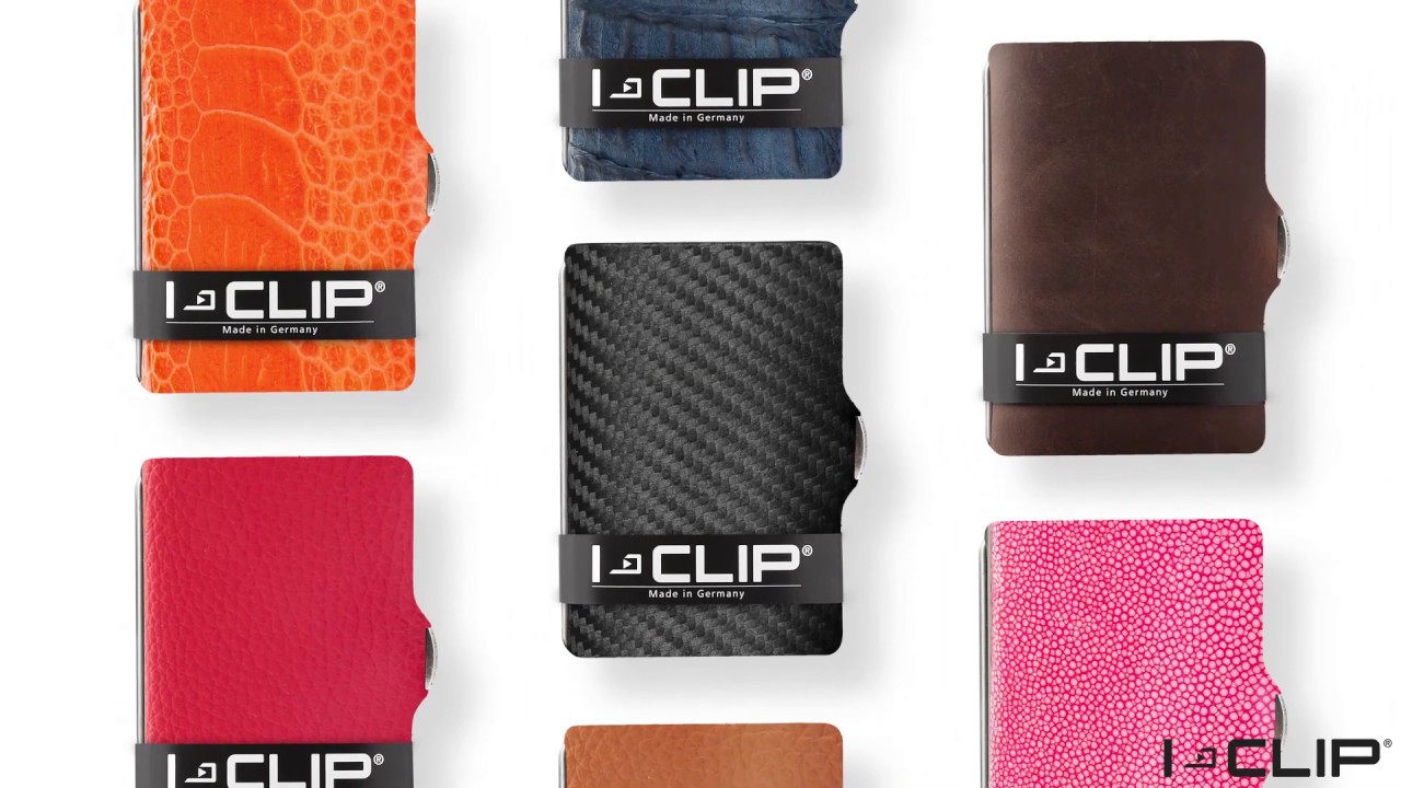 I-Clip cool wallet - video - YouTube