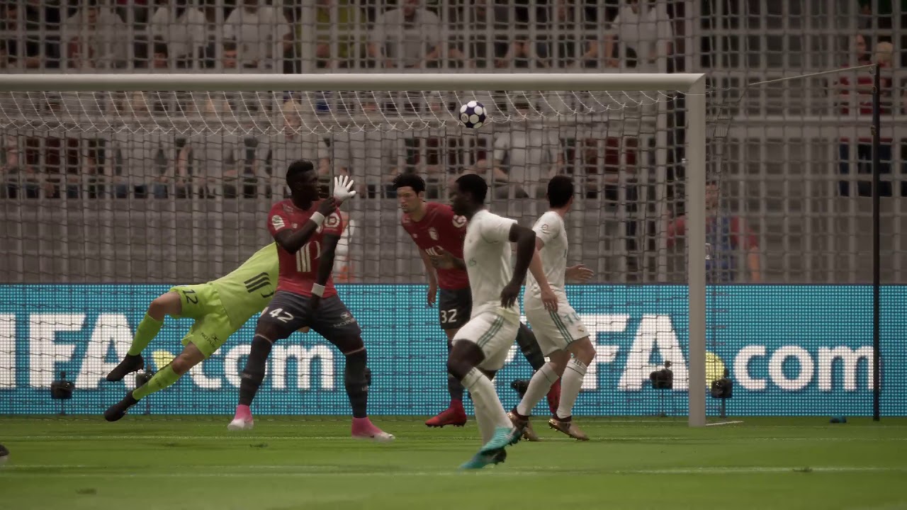 FIFA 18 | Real Madrid Isco Volly Vs Lille - YouTube