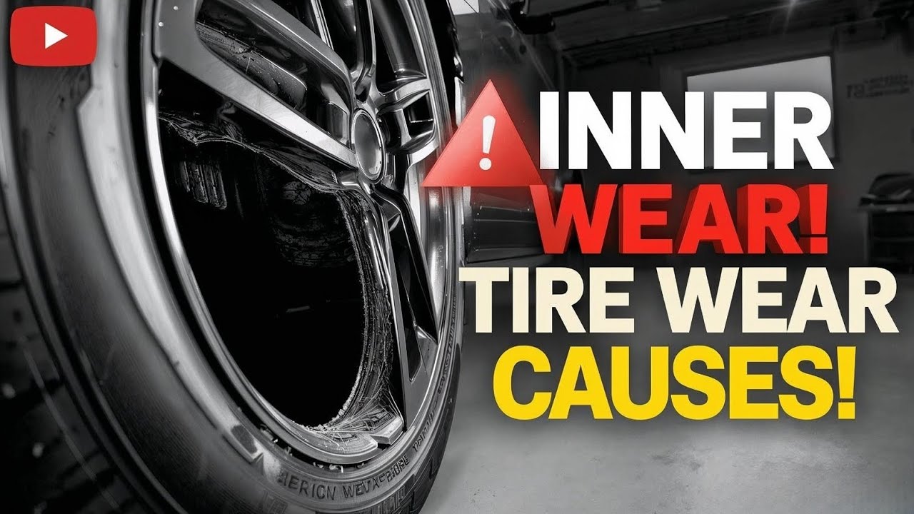 Abnormal Tyre Wear Issues-Inner Tire Wear Causes - YouTube