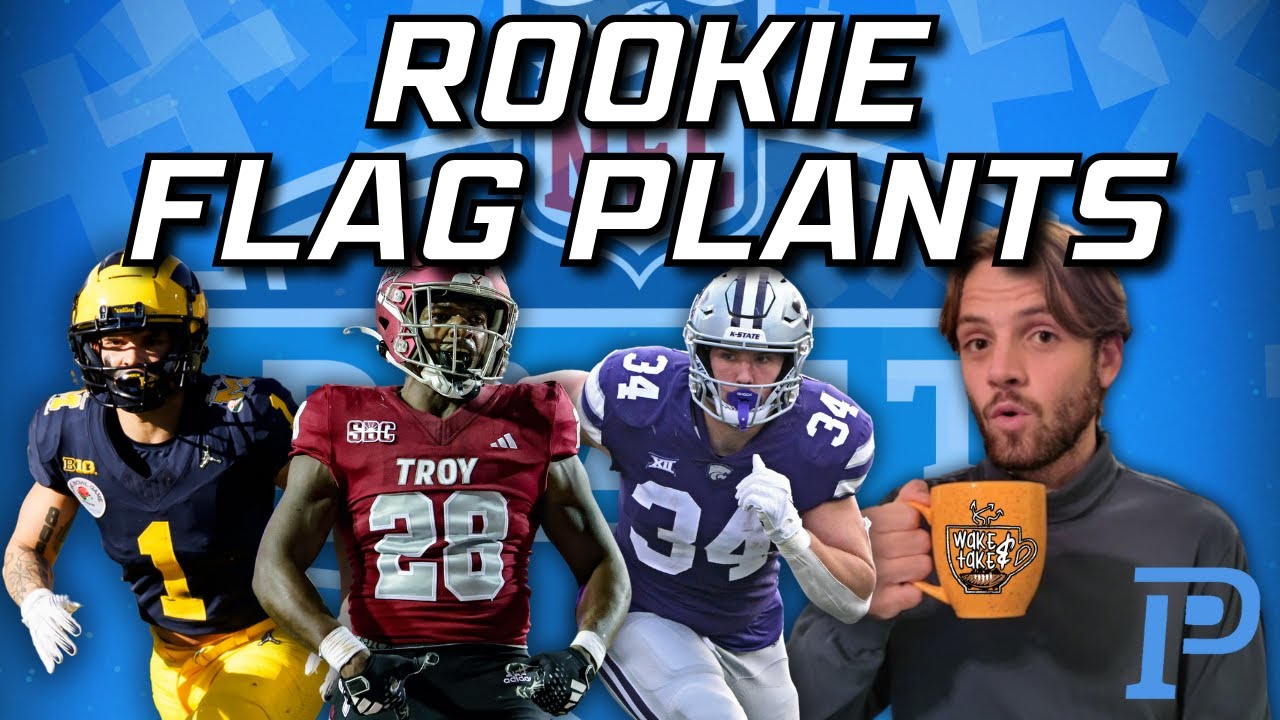 ROOKIE FLAG PLANTS: Future Fantasy Football Studs To Know Before the ...