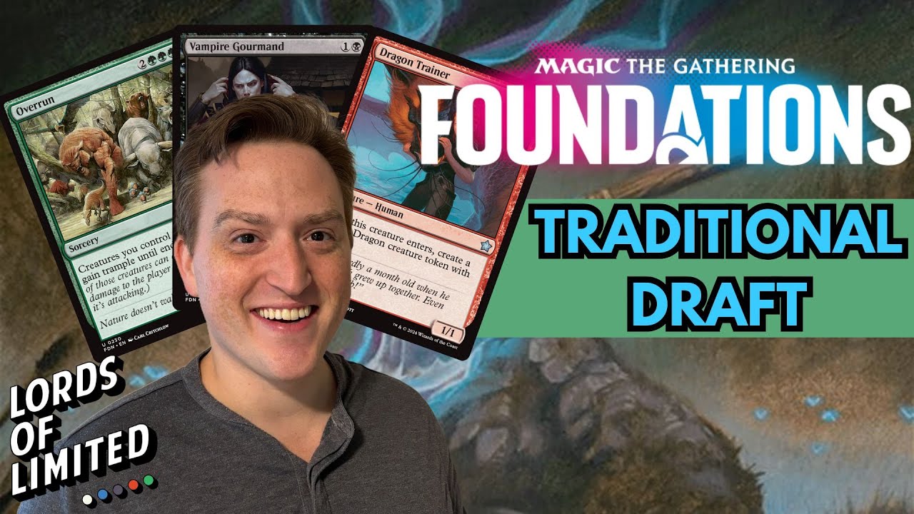 🦍First Picking Overrun Like a BOSS | Foundations Draft | Magic: The ...