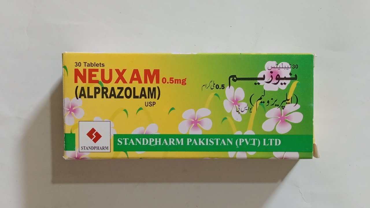 Neuxam 0.5 mg Tablets Price | Alprazolam 0.5 mg Tablets Price | Neuxam ...