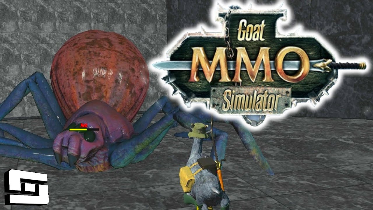 GOAT SIMULATOR! FISHING FOR SPIDERS! E6 - YouTube