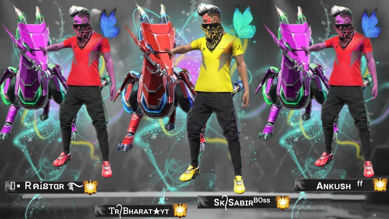 HIP HOP AND NEW EMOTE PRESET ALIGHT😈💥MOTION FF💥🎶||🤡 PANDA🤡-DESIGNER ...