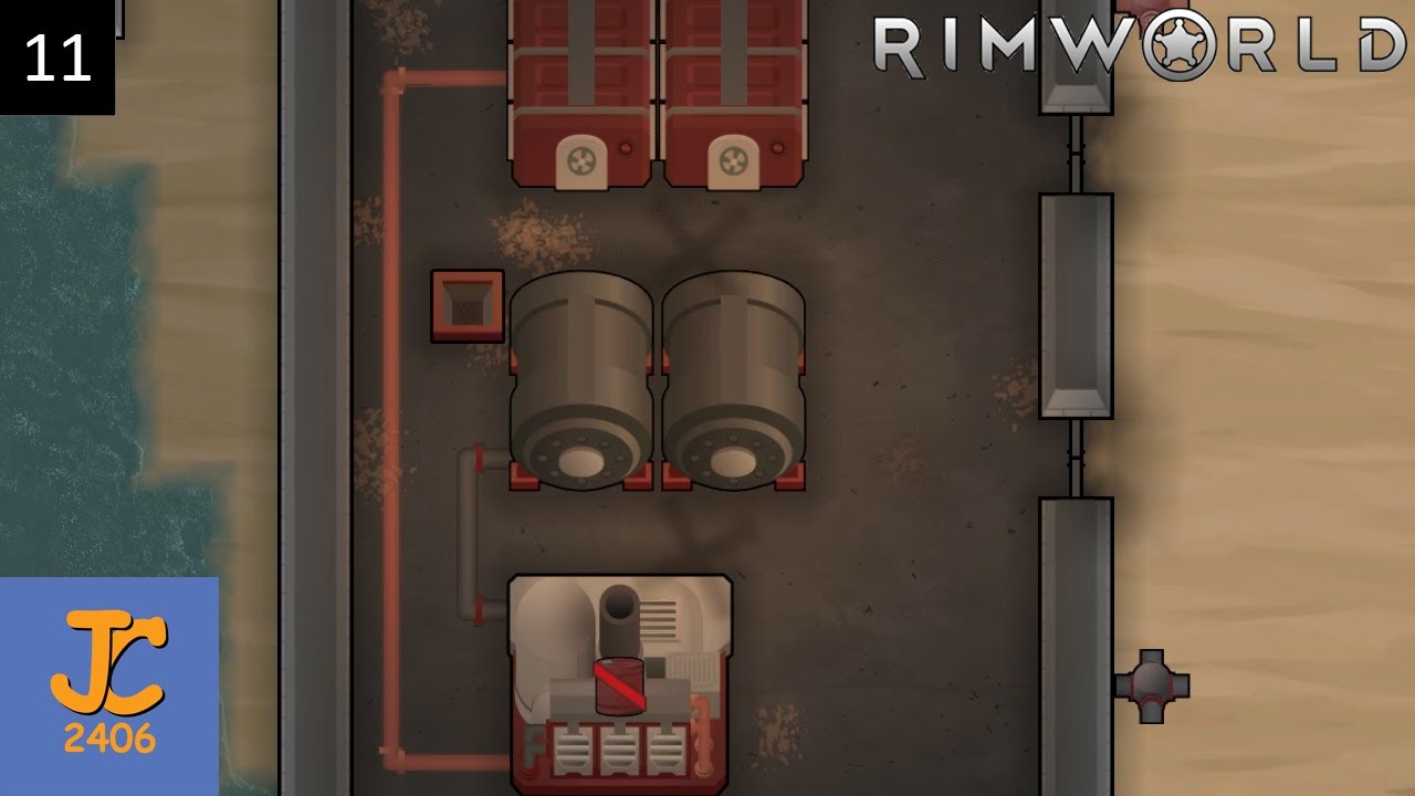 Building A Refinery – RimWorld “MechWar” Part 11 - YouTube