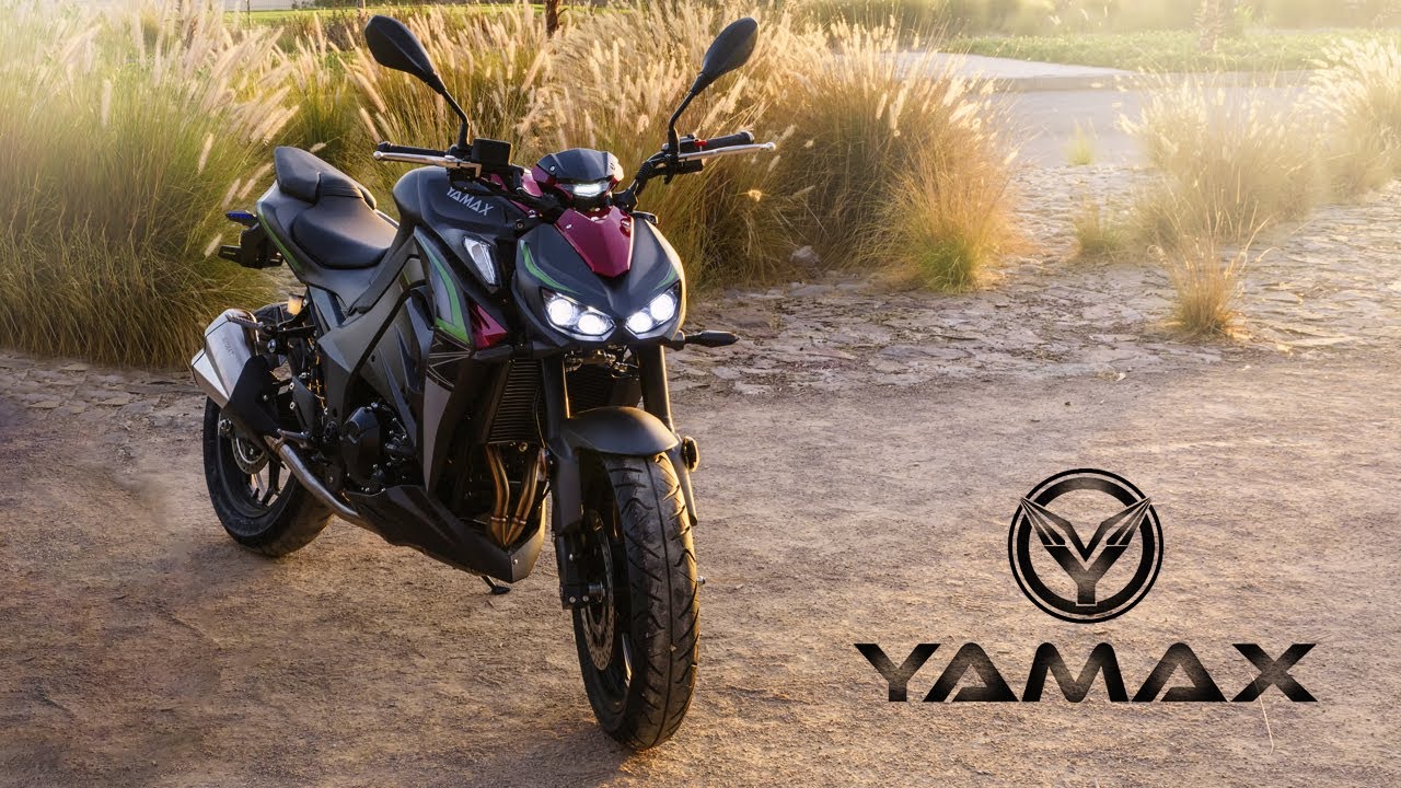 Présentation de la Nouvelle Moto YAMAX Z400 - YouTube