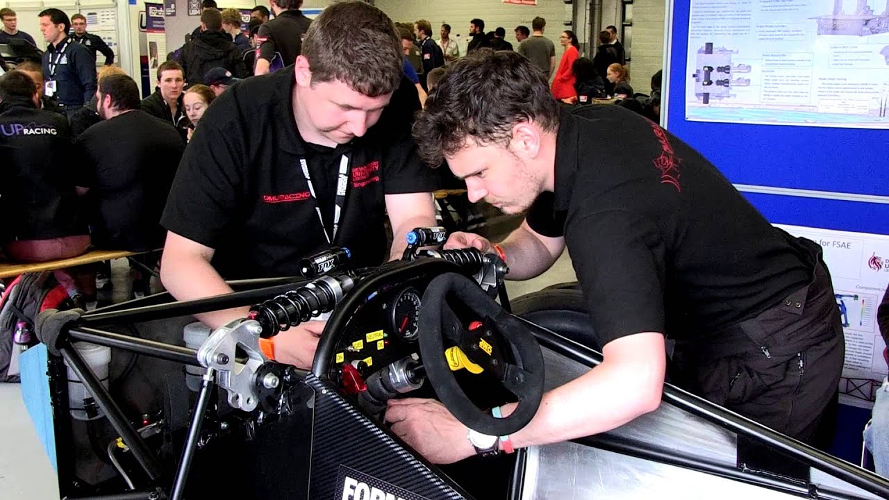 DMU Racing at Formula Student 2014 - YouTube