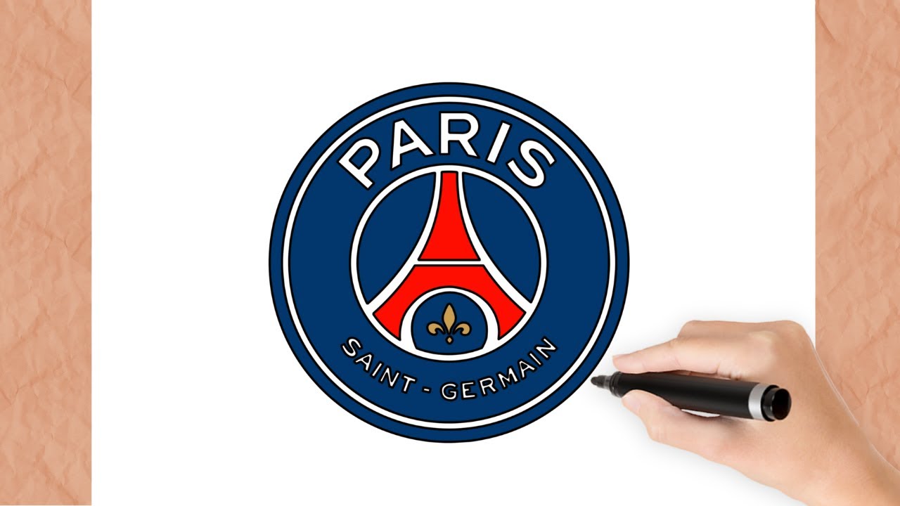 How To Draw PARIS SAINT GERMAN LOGO I Easy ( Step by Step ) - YouTube