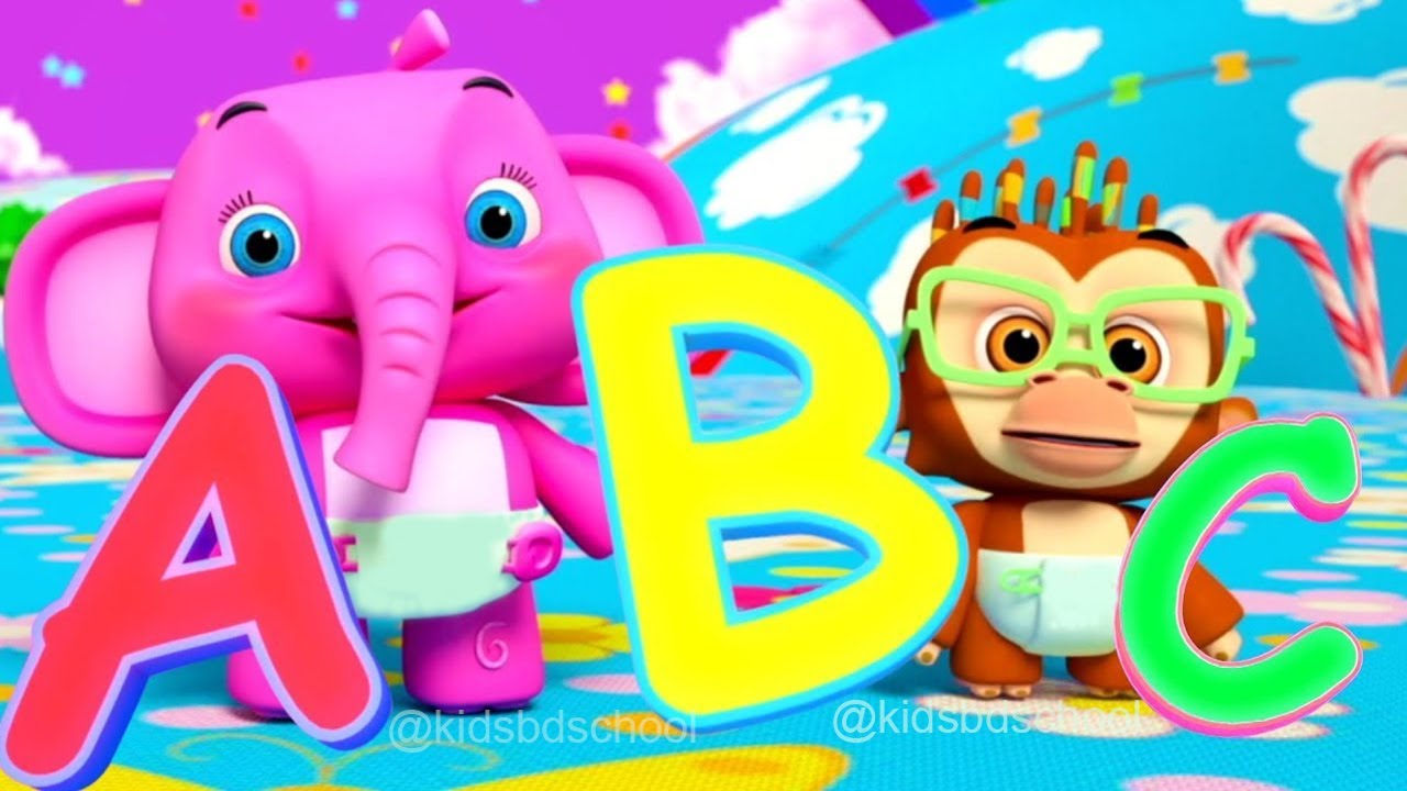 ABC Song | ABCD | ABC Cartoon Song | English Alphabet Rhyme | English ...