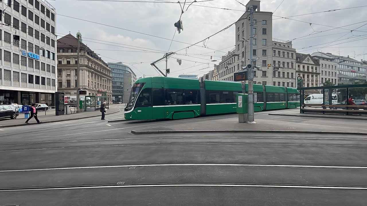 TRAM BÂLE / BASEL / BALE - YouTube