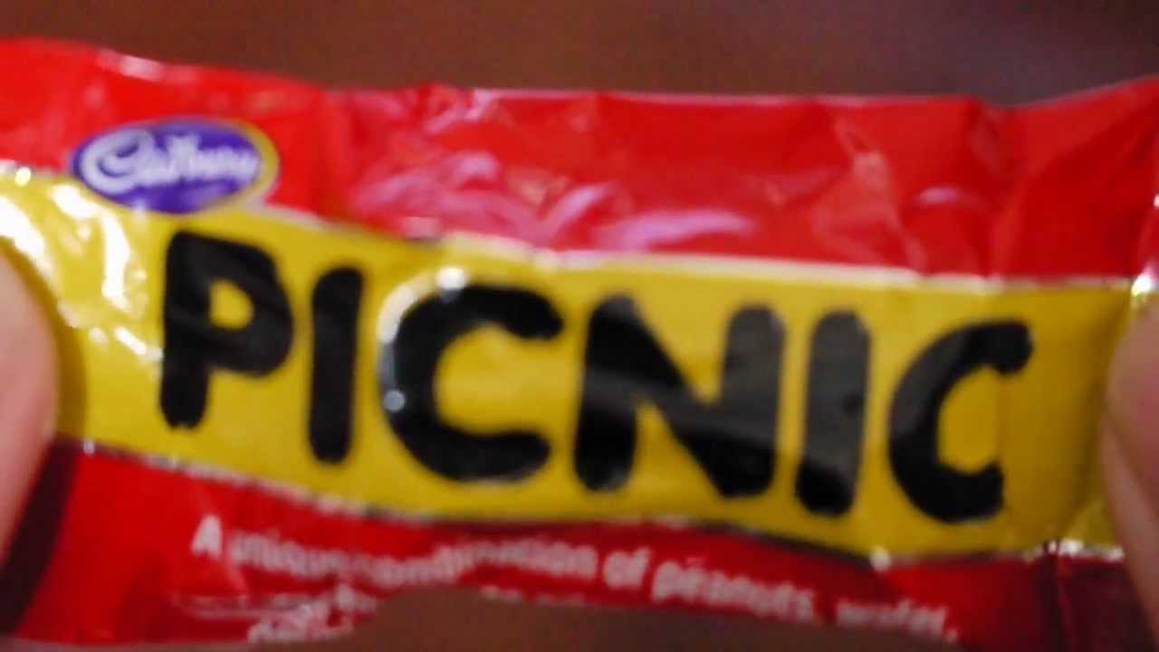 Cadbury Picnic Candy Bar Review! - YouTube