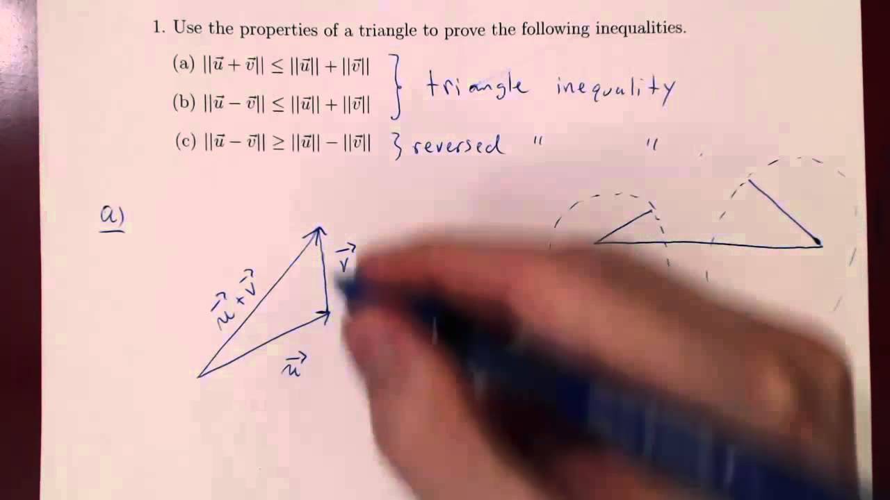 Geometric Vectors - Problem 1 - YouTube