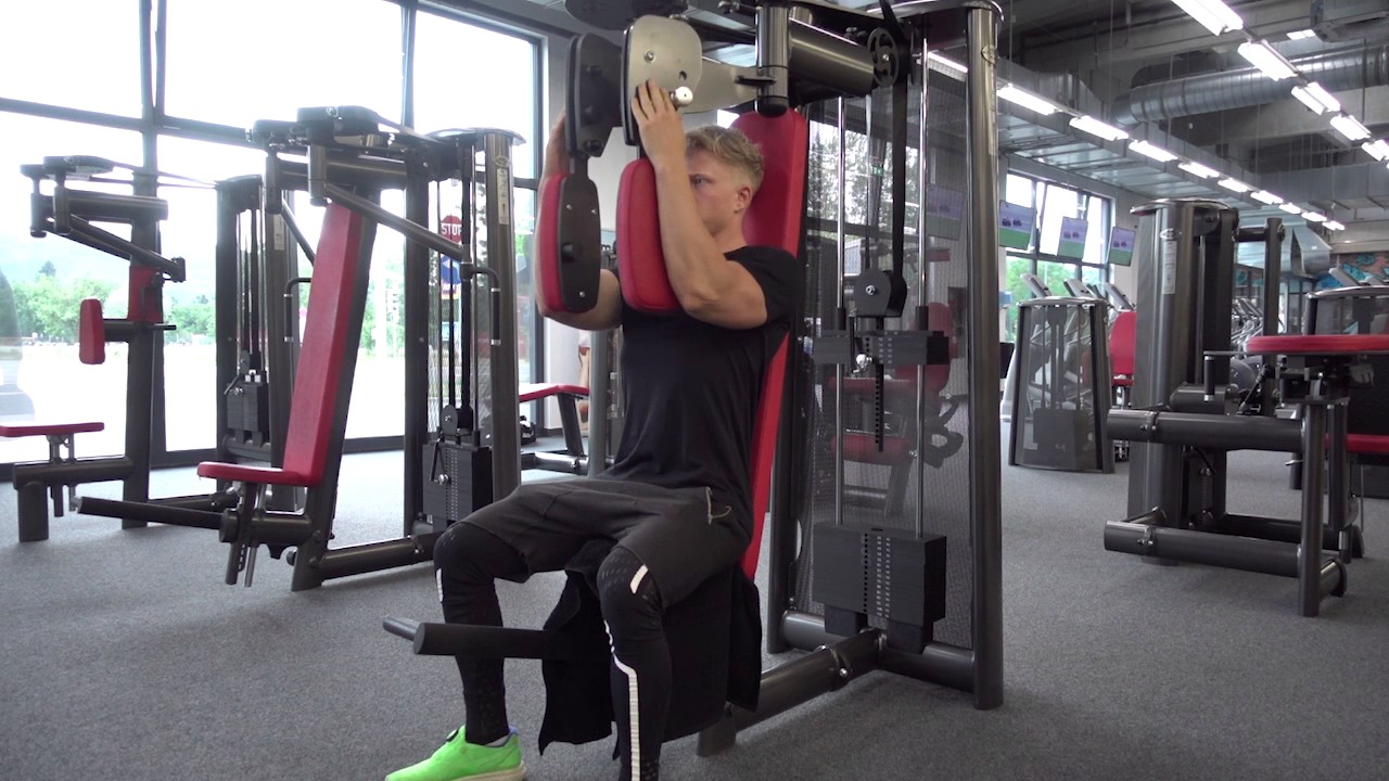 Butterfly - Training der Brustmuskulatur - YouTube