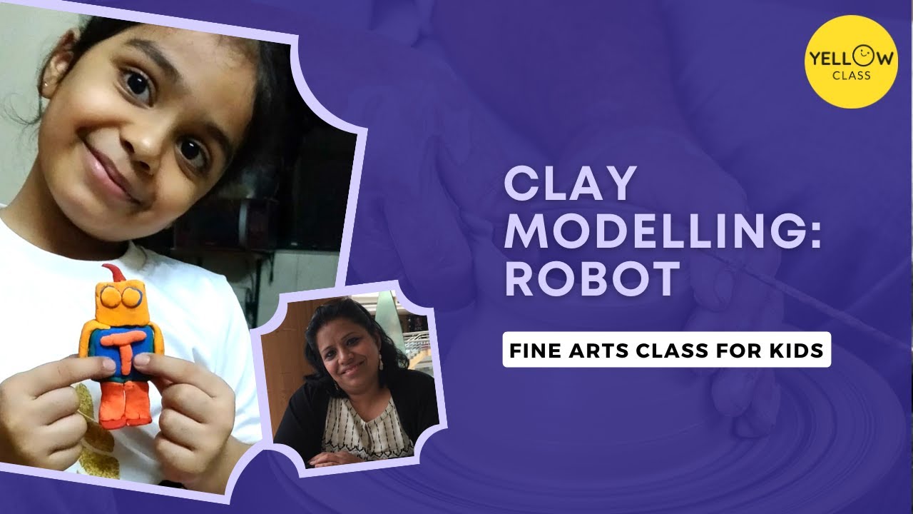 Clay modelling | Making robot | Clay modelling for kids - YouTube
