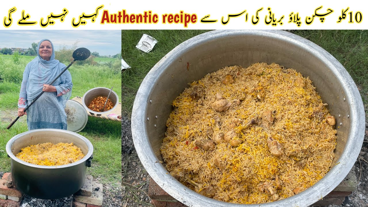 Degi chicken pulao biryani recipe | How to make chicken biryani daig at ...