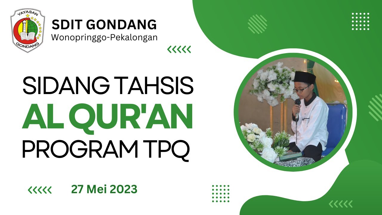 #2 SIDANG TAHSIS - Program TPQ SDIT Gondang Tahun 2023 #sditgondang # ...