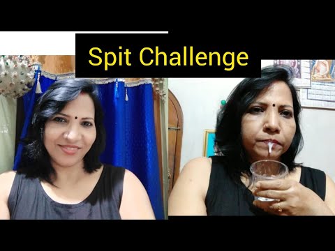 Spit Challenge Without Water // Requested Video - YouTube