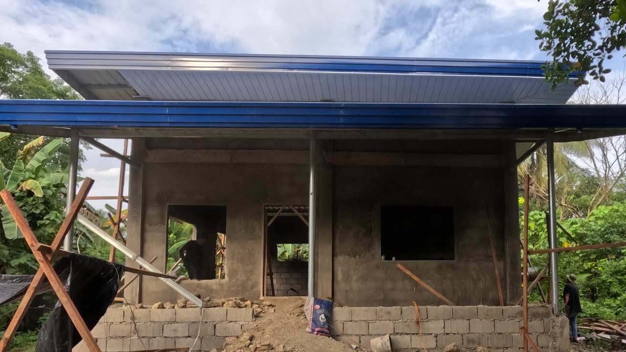 DAY 20 GUTTER AND FLUSHING GUTTER DONE - YouTube