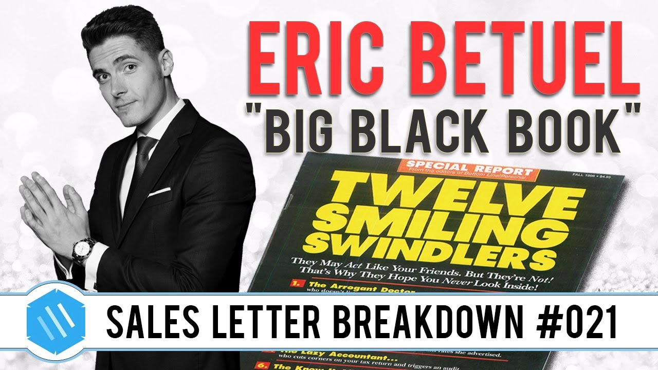 Eric Betuel (Boardroom) | "Big Black Book" Sales Letter Breakdown ...