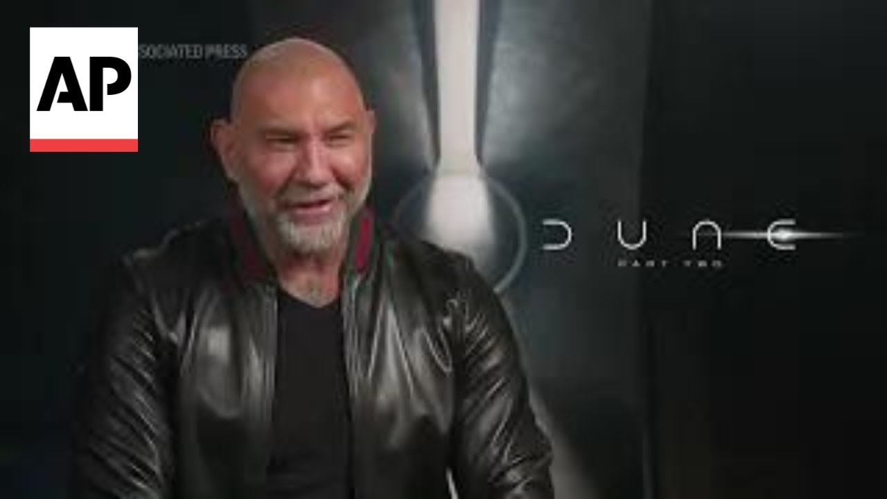 Dave Bautista on 'Dune: Part Two' | AP interview - YouTube