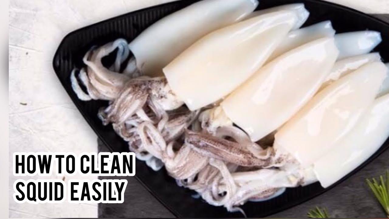 How to clean squid easily| കൂന്തൽ എങ്ങനെ എളുപ്പത്തിൽ വൃത്തിയാക്കാം ...