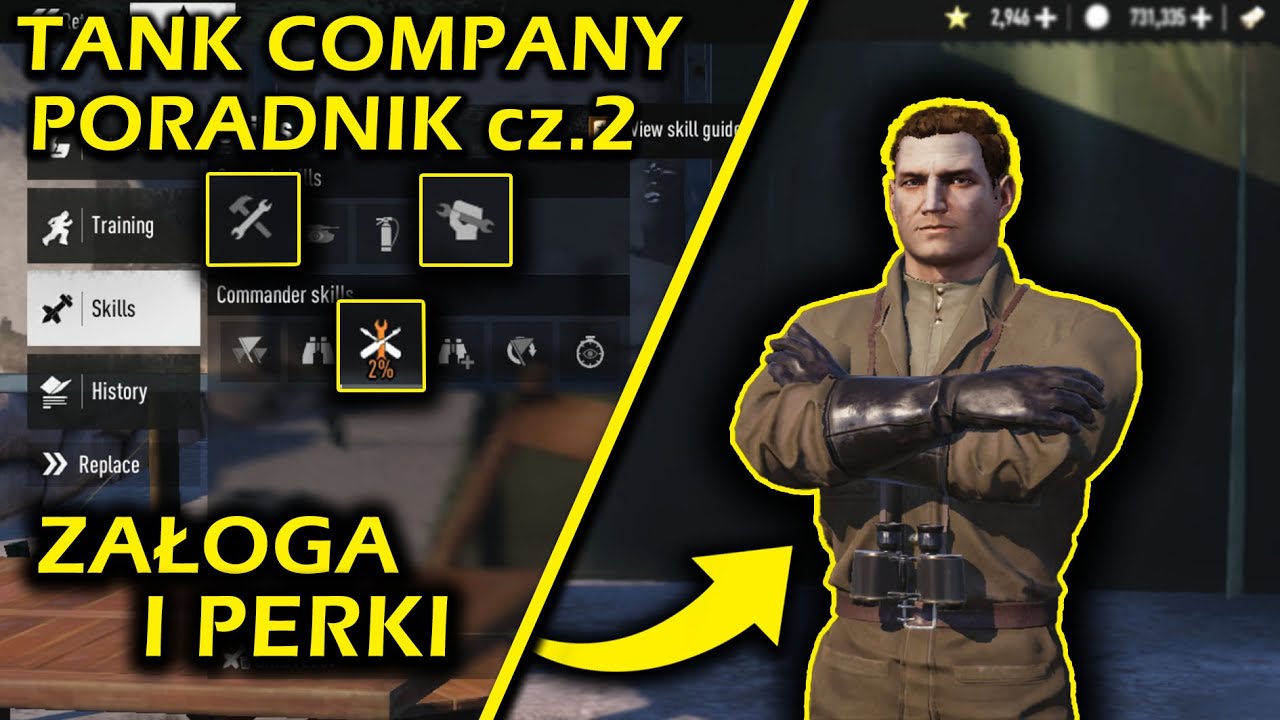 Tank Company dla całkiem początkujących - cz. 2 - Załoga i Perki - YouTube