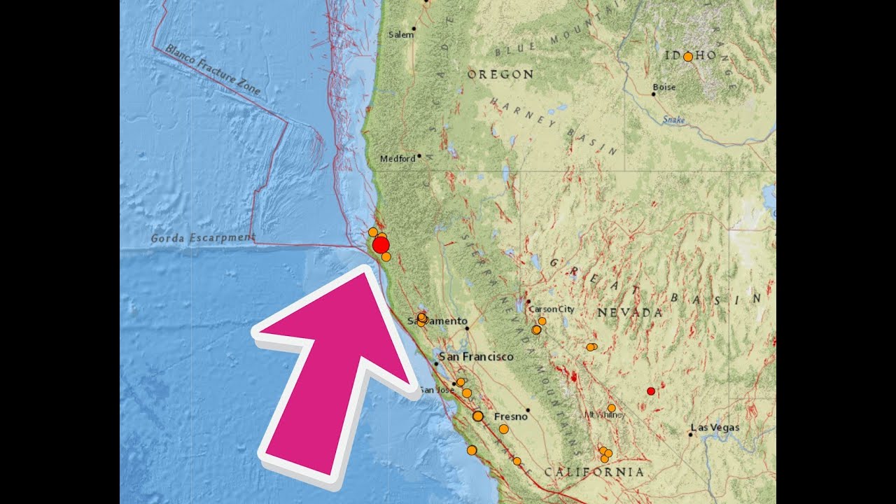 5.4 Earthquake Northern California. Early alert system triggered. 1/1 ...