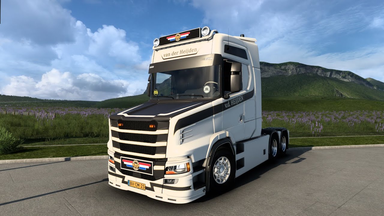 Scania Torpedo NextGen 730 (Jon Ruda) driving in Iceland with ProMods ...