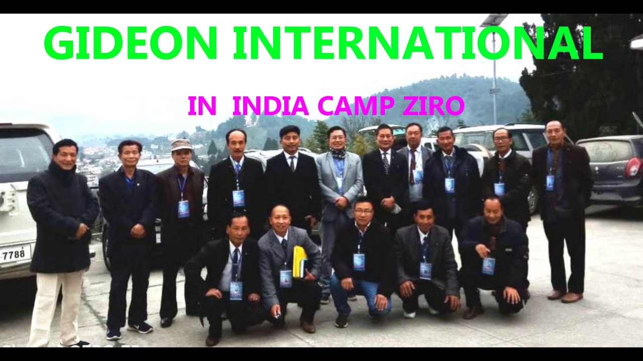 GIDEON INTERNATIONAL IN INDIA CAMP ZIRO || Pastor Appreciation Banquet ...