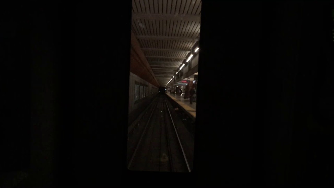 New BART train front window view from MacArthur to Fruitvale - YouTube