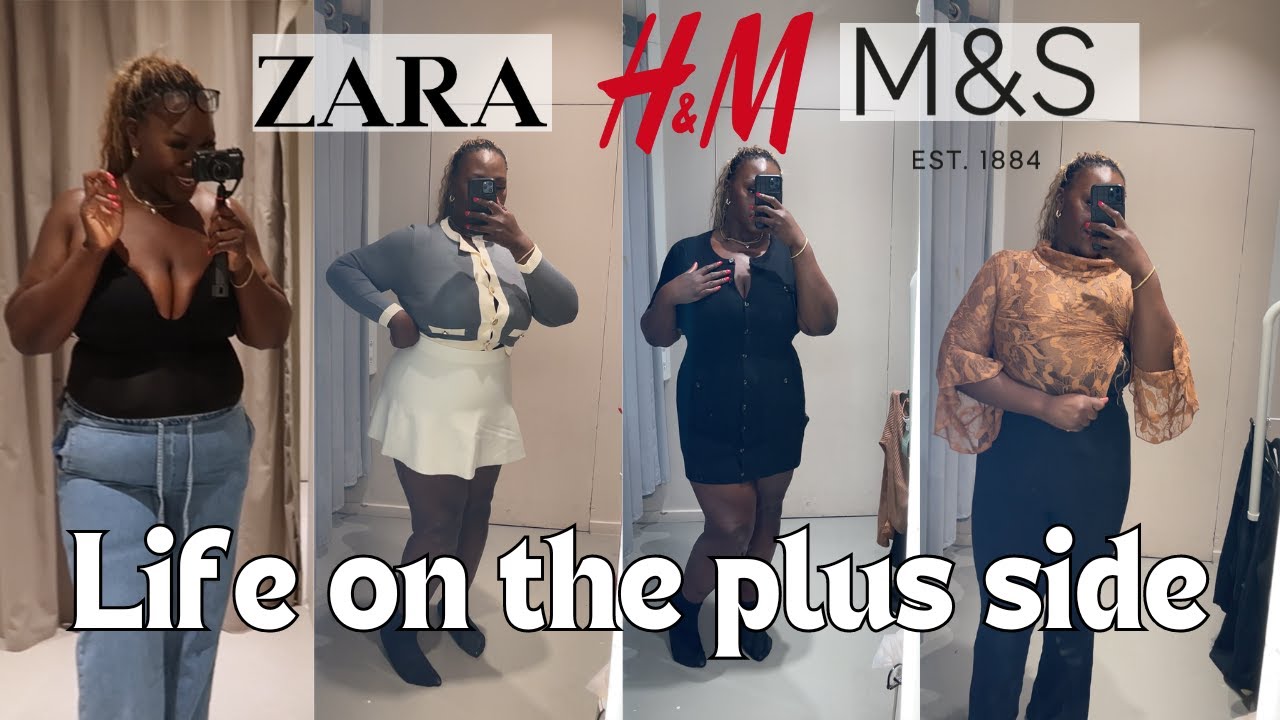 I'M 125KG + 5'10 + PLUS SIZE | ZARA, H&M, M&S PLUS SIZE TRY ON HAUL ...