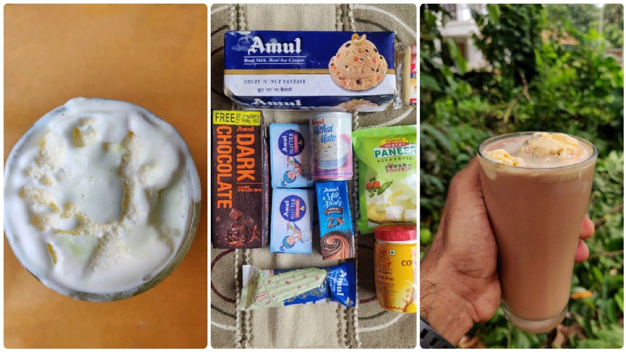AMUL | CHOCOLATE SHAKE | ICE CREAM KANNUR #refillyourtummy #foodie ...
