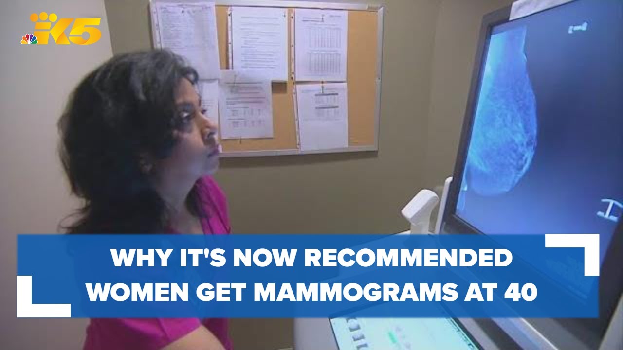 Why it's now recommended women may start getting mammograms at age 40 ...