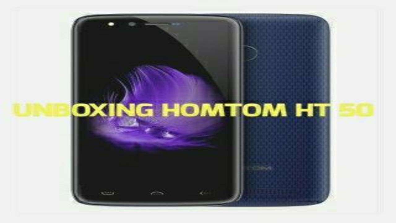UNBOXING HOMTOM HT50 UN BASICO MUY BARATO PARA REGALAR!! - YouTube