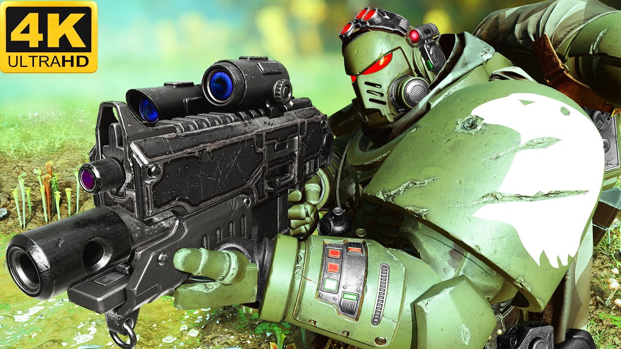 MARKSMAN BOLTER GAMEPLAY: Raptors Sniper vs Tyranids - Warhammer 40k ...