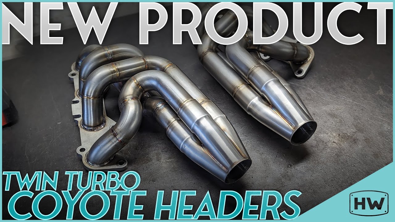 Equal length, twin turbo Coyote headers - HW Product Alert - Hutch's ...