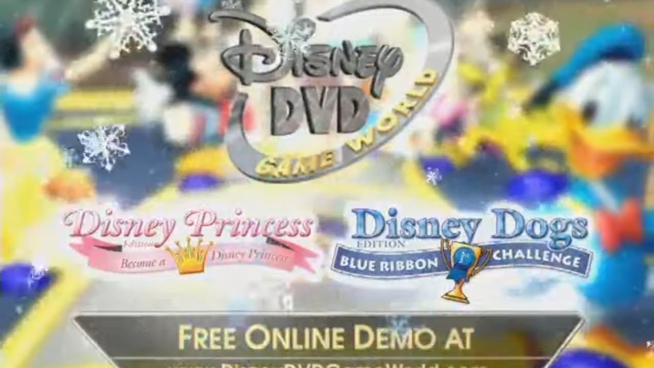 Disney DVD Game World (Christmas Special) Trailer (2006) - YouTube