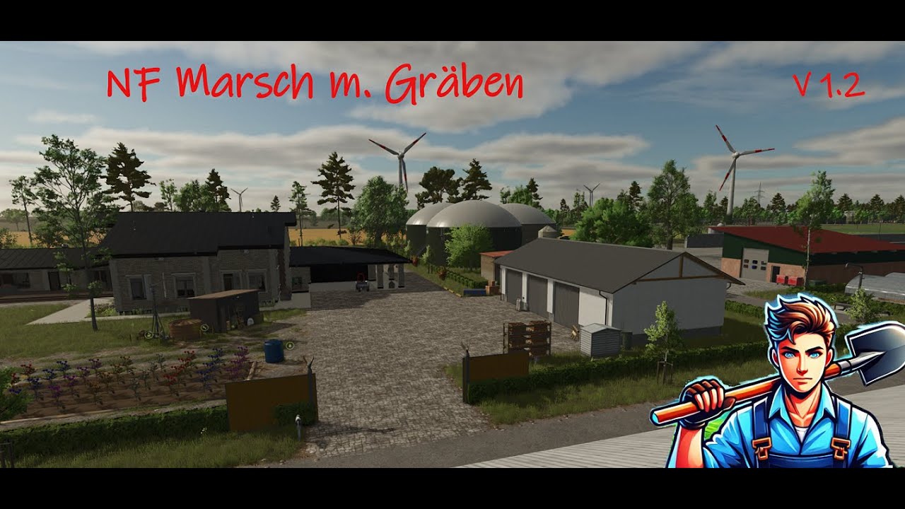 🎥 LS25 NF Marsch mit Gräben V 1.2 Savegame Download - YouTube