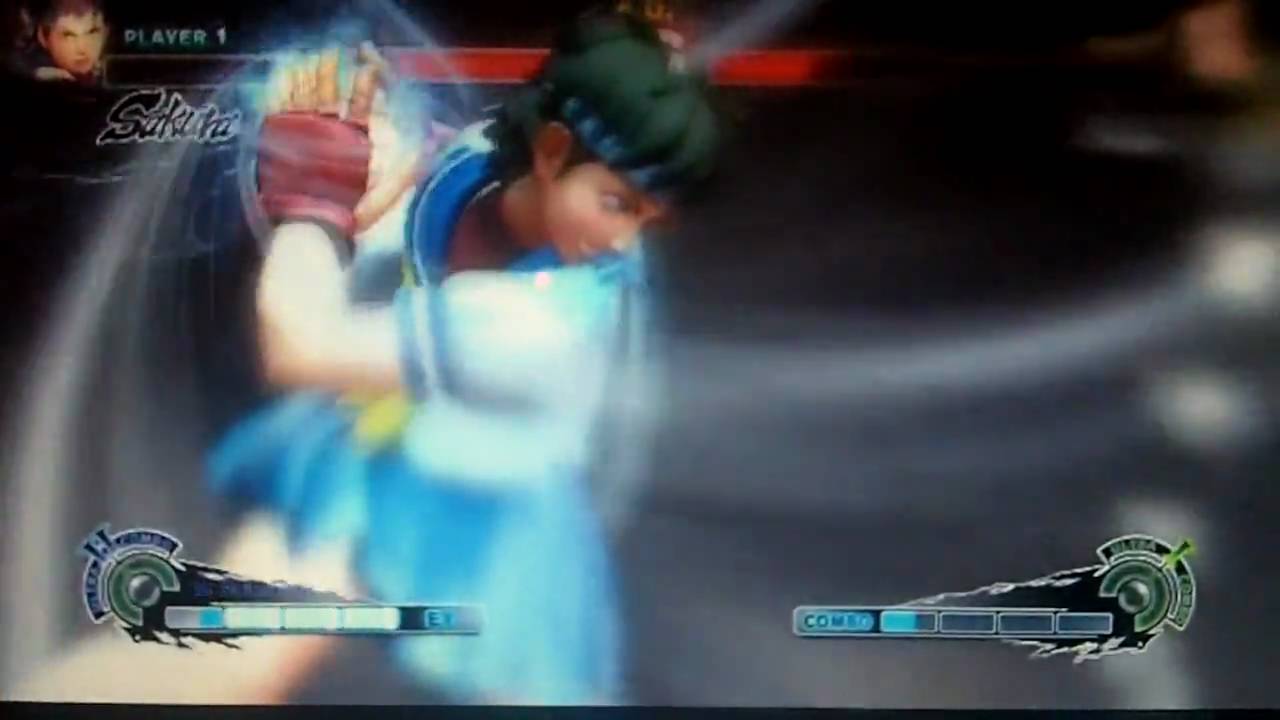 Sakura 2nd Ultra - Shinku Hadoken - Super Street Fighter IV 4 - YouTube