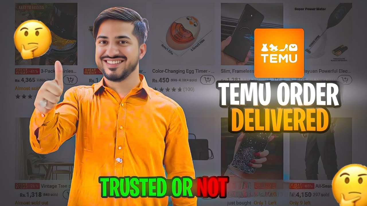Temu Order Received👍 | Trusted or Not🤔 - YouTube