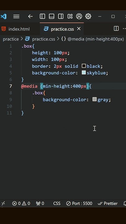 Media Query Part 4π₯ Codewithimraan Coding Shorts Viralshorts Youtube