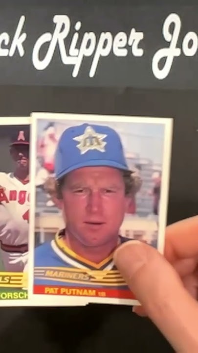1984 Donruss Baseball Wax Pack Opening #6 #sportscards #baseball Cards