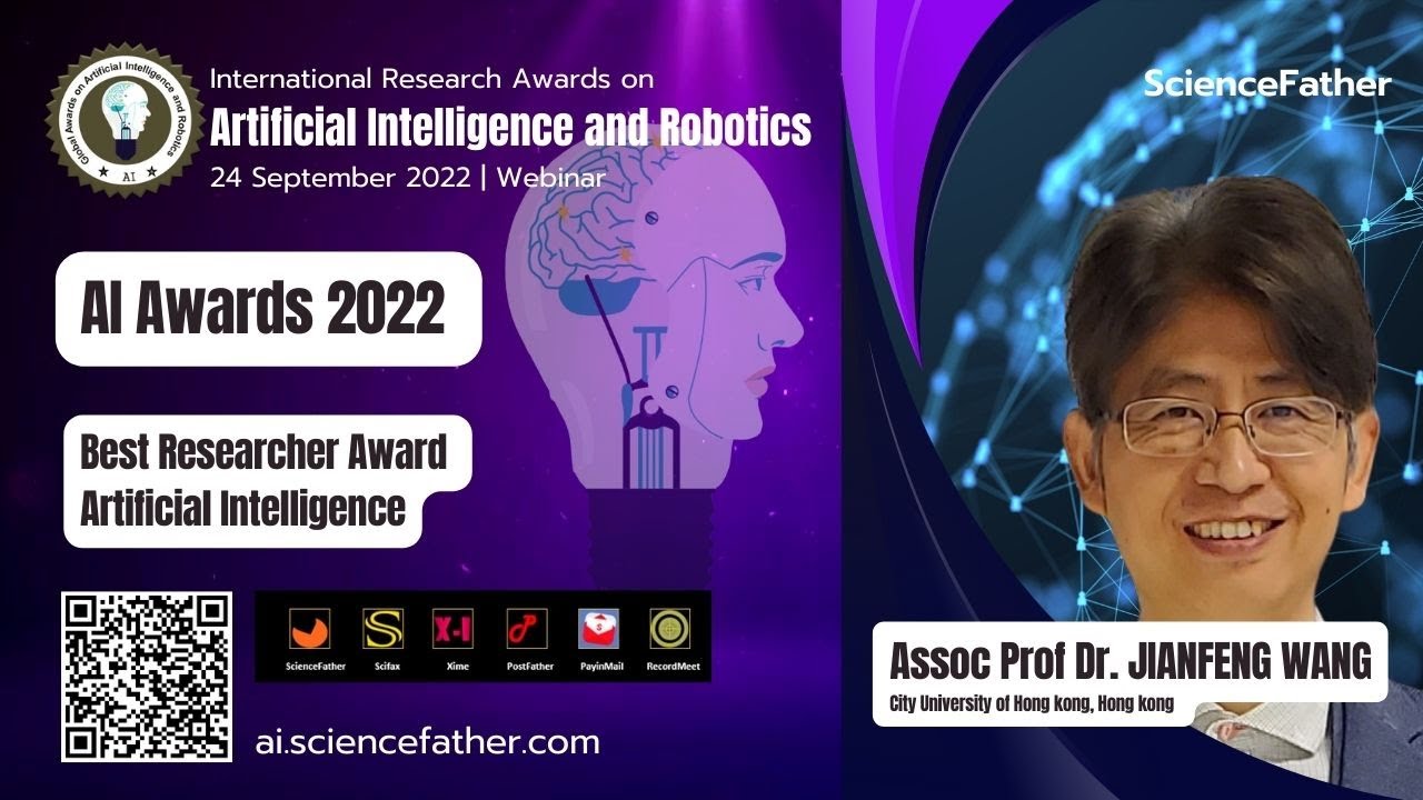 Assoc Prof Dr. Jianfeng Wang, City University of Hong Kong, Hong Kong | Best Researcher Award ...