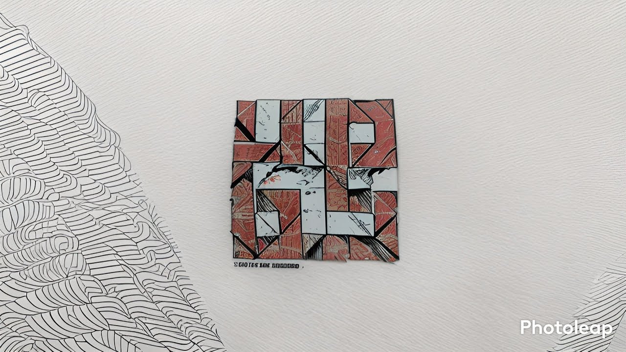origami kufi【折り紙】正方形クーフィー体「ムハンマド」Origami square kufic calligraphy ...