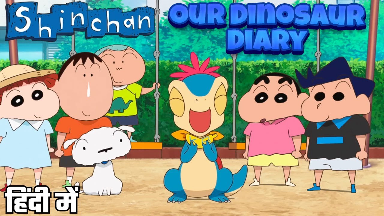 Shin-chan: Our Dinosaur Diary full movie explained in hindi - YouTube