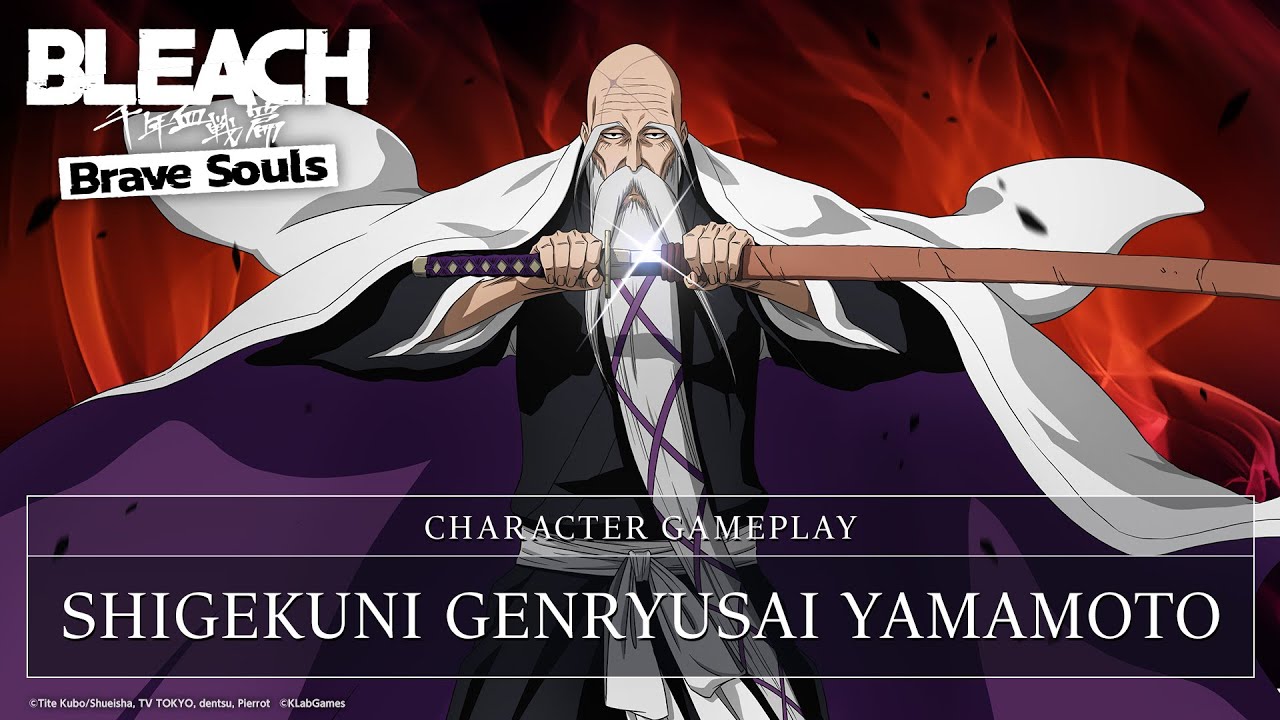【Bleach: Brave Souls】Genryusai【13 Squads Crown Summons: Omen】 - YouTube