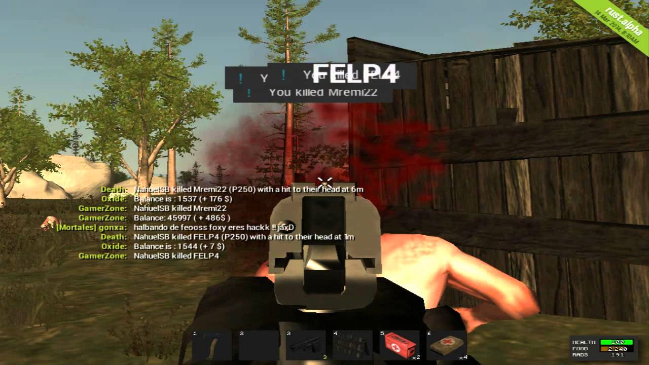 RUST #15 "PVP SERVER GAMERZONE/NOWIPE" | GAMEPLAY 2016 - YouTube