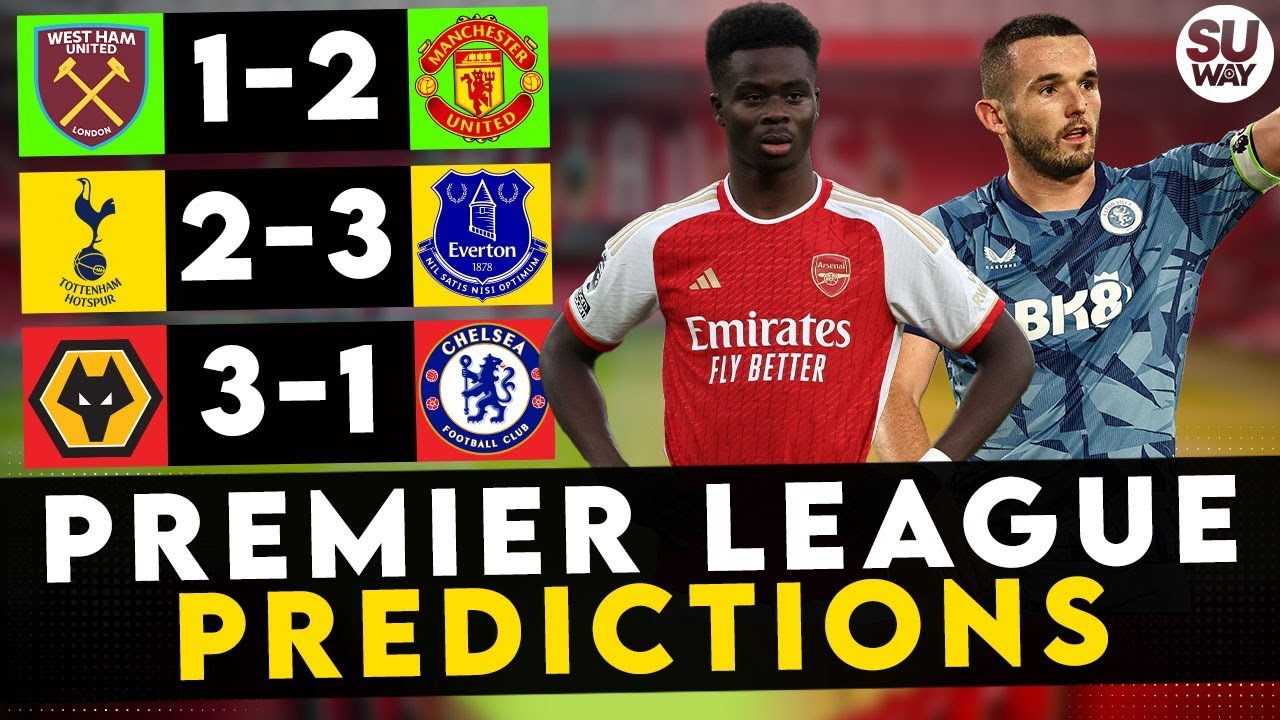 VILLA TO GO TOP OF THE PREMIER LEAGUE? | Premier League Predictions ...