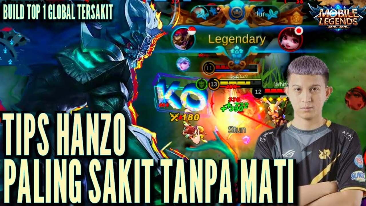 BUILD HANZO TERSAKIT 2021 TERBARU | ITEM BUILD HANZO PALING SAKIT TOP 1 ...